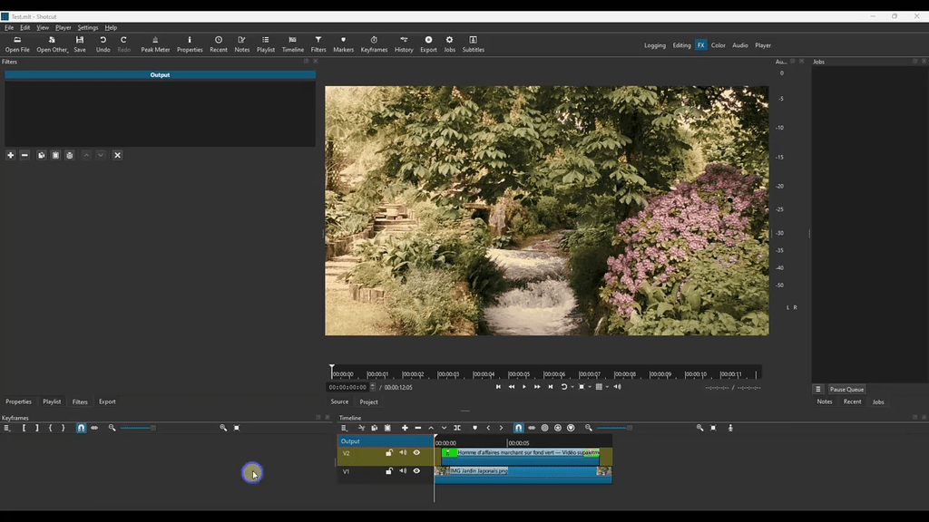 Reframe Filter Does Not Export Keyframes In V 241029 Bug Shotcut