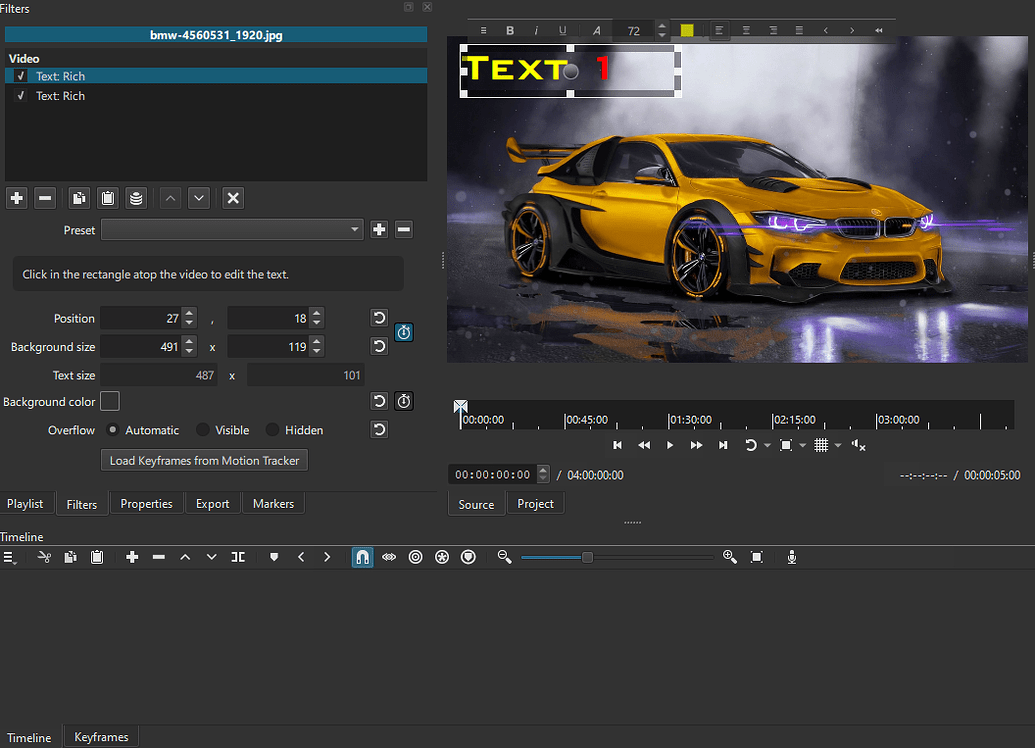 Adding Text to Shotcut - Help/How To - Shotcut Forum