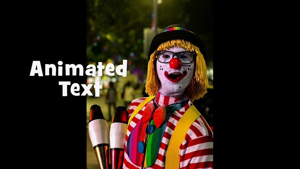 Animated text effect using my "Blip-bounce" filter set - Resources ...