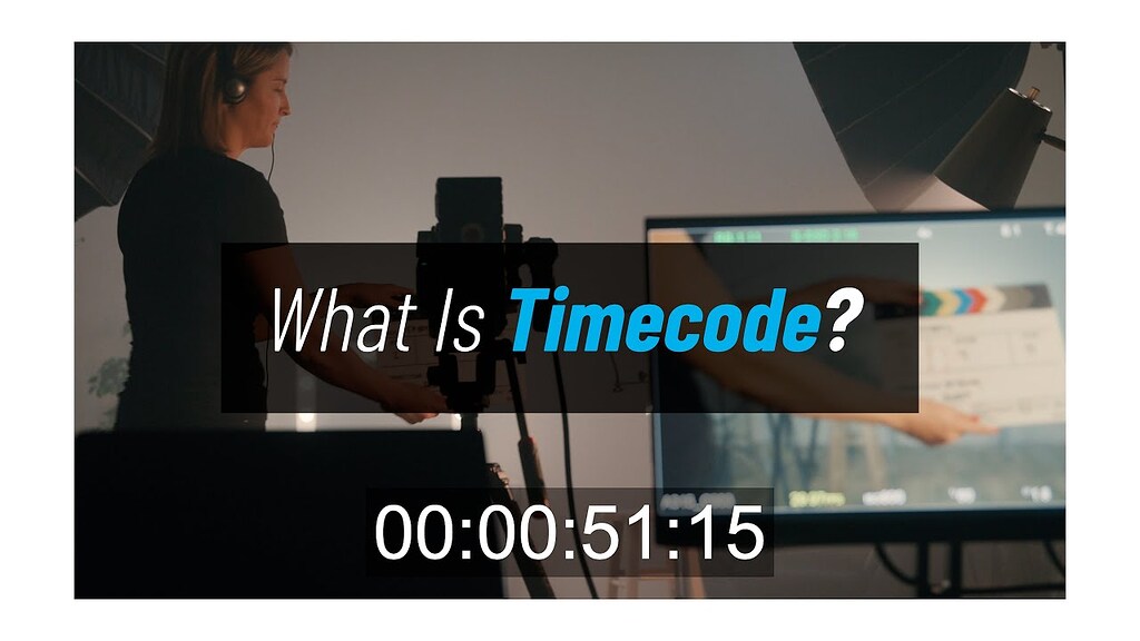 timecode - synking - Help/How To - Shotcut Forum