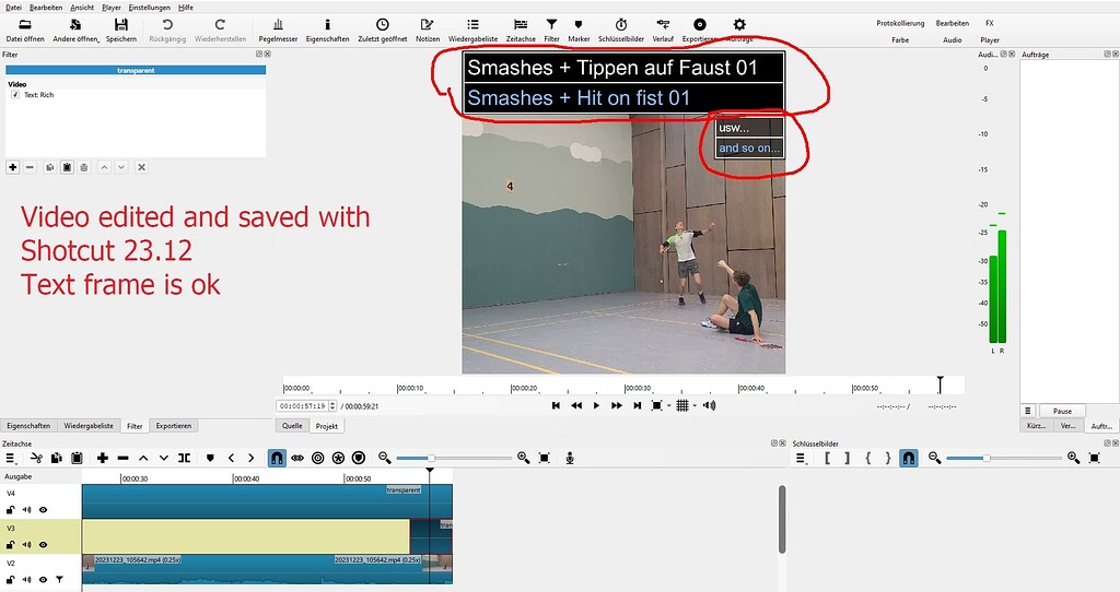 Richtext filter works differently in different SC versions - Help/How To - Shotcut Forum