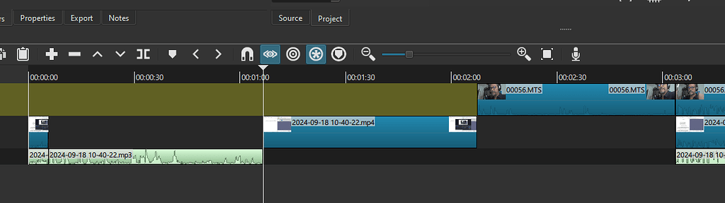 Copy/Paste multiple tracks - Help/How To - Shotcut Forum