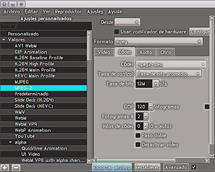"better codec" more CPU📊 - Shotcut Forum