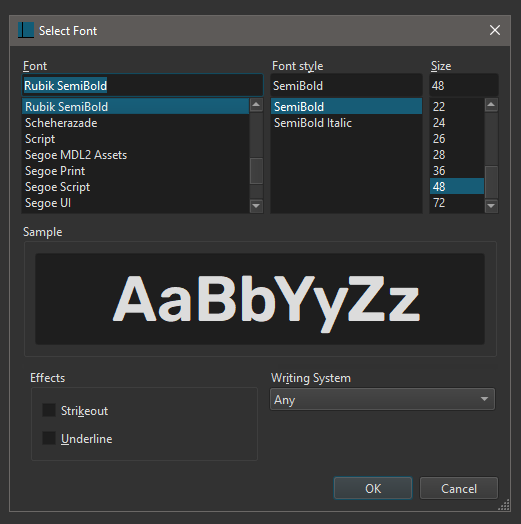 Font preview - Suggestion - Shotcut Forum