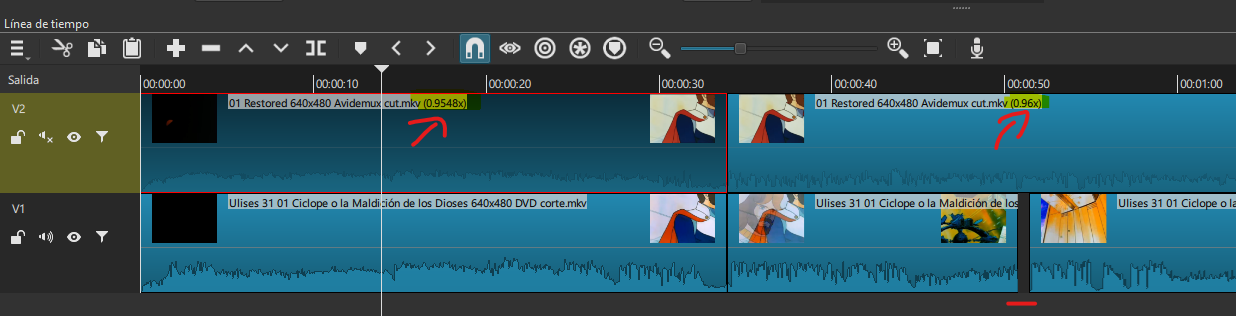 Recommendation on procedure to add audio track not synchronized with ...